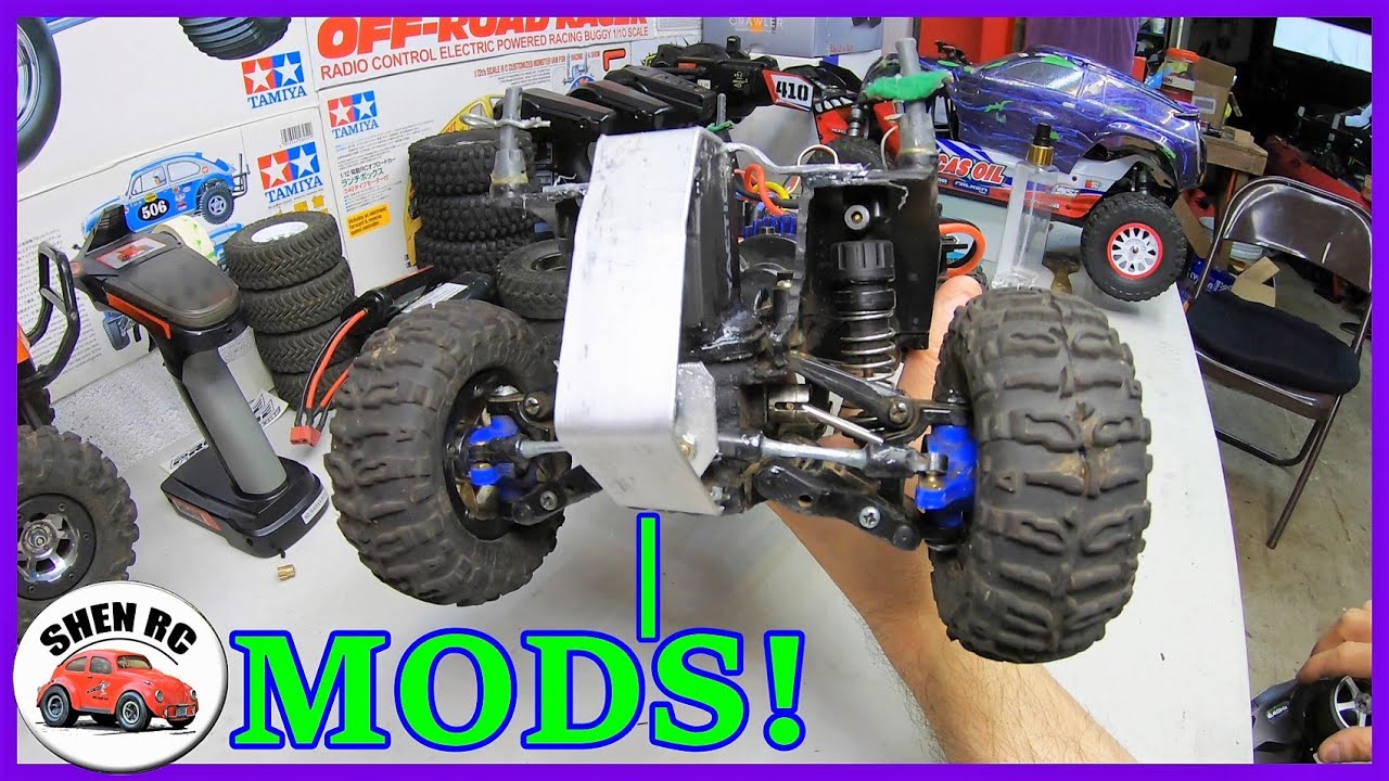 Tamiya CC01 Steering and suspension mods - YouTube