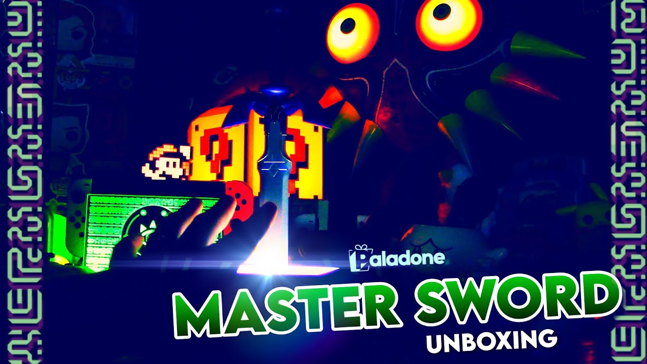 Master Sword Light! Quick Unboxing - YouTube