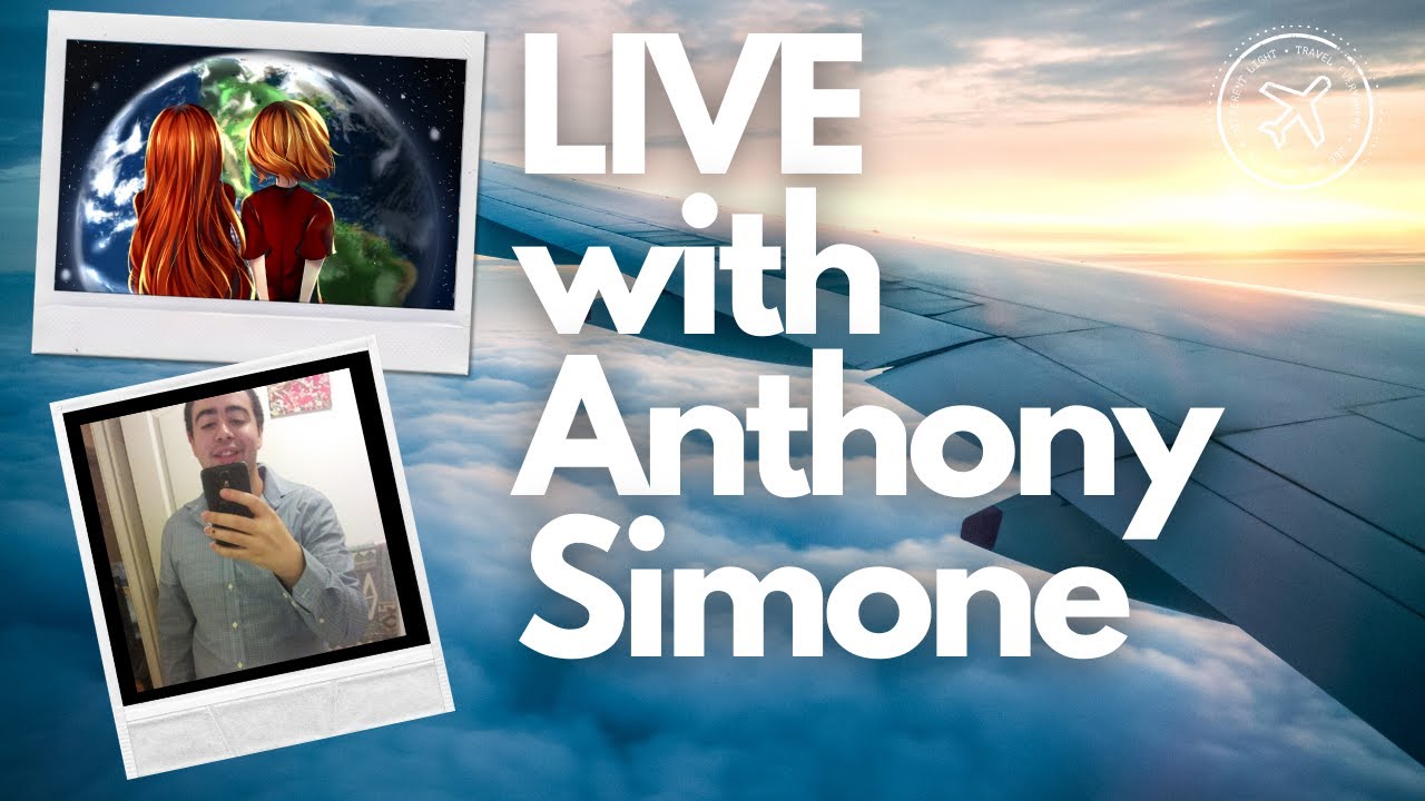 LIVE With Anthony Simone - Let's Chat About Travel and YouTube - YouTube