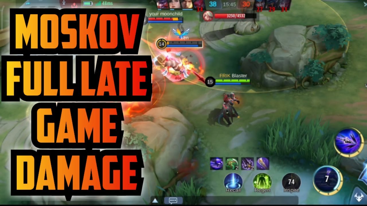 Moskov Full Late Game Dominance Build For Mythic Ranked | Mlbb ...