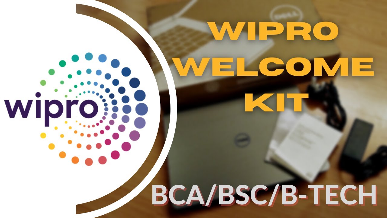 Wipro Welcome Kit For Freshers | Wipro Laptop Unboxing | Wipro Welcome ...