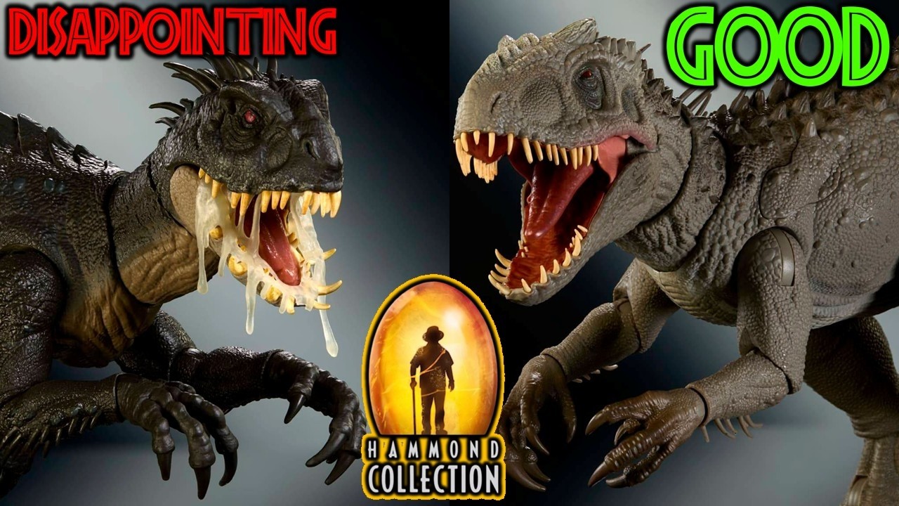 the new Jurassic world Hammond collection indominus Rex, scorpios rex ...