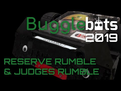 Bugglebots 2019: Reserve Rumble & Judges Rumble - YouTube