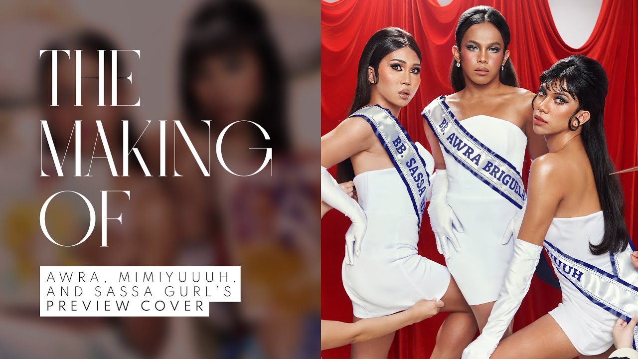 The Making of Awra, Mimiyuuuh, and Sassa Gurl's Pride Cover Shoot | The ...