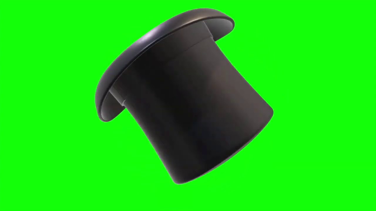 Copyright Free 3d Animated Hat Green Screen Effect | Chroma Key ...