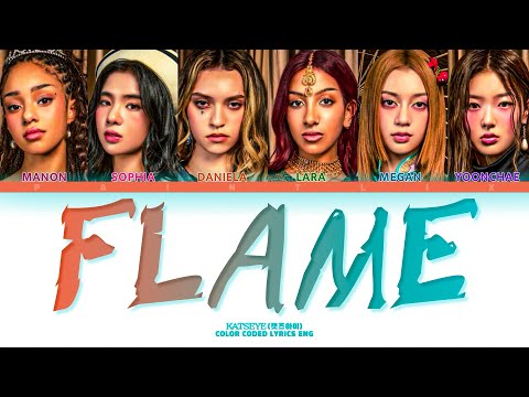 Flame - KATSEYE(캣츠아이) ([OST] from the Netflix Series ‘Jentry Chau vs the Underworld’)[Lyrics Eng]