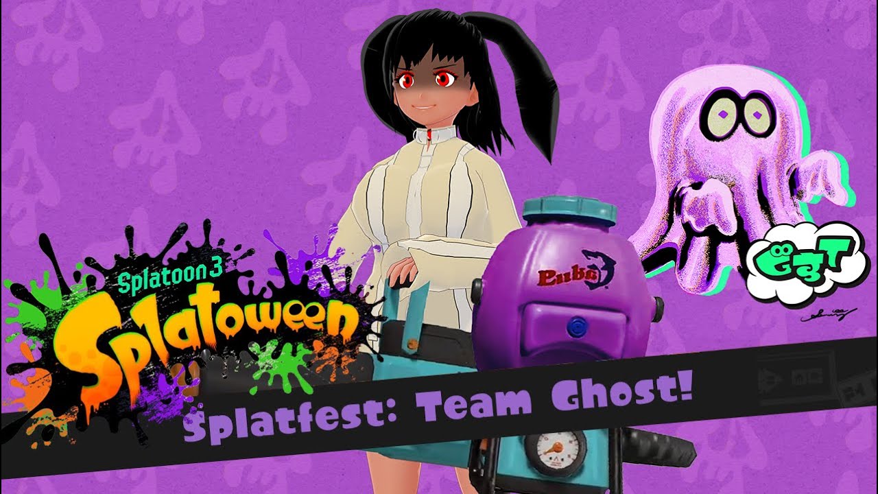 [Splatoon 3 (Splatoween)] Team Ghost Possesses All of Inkadia! - YouTube