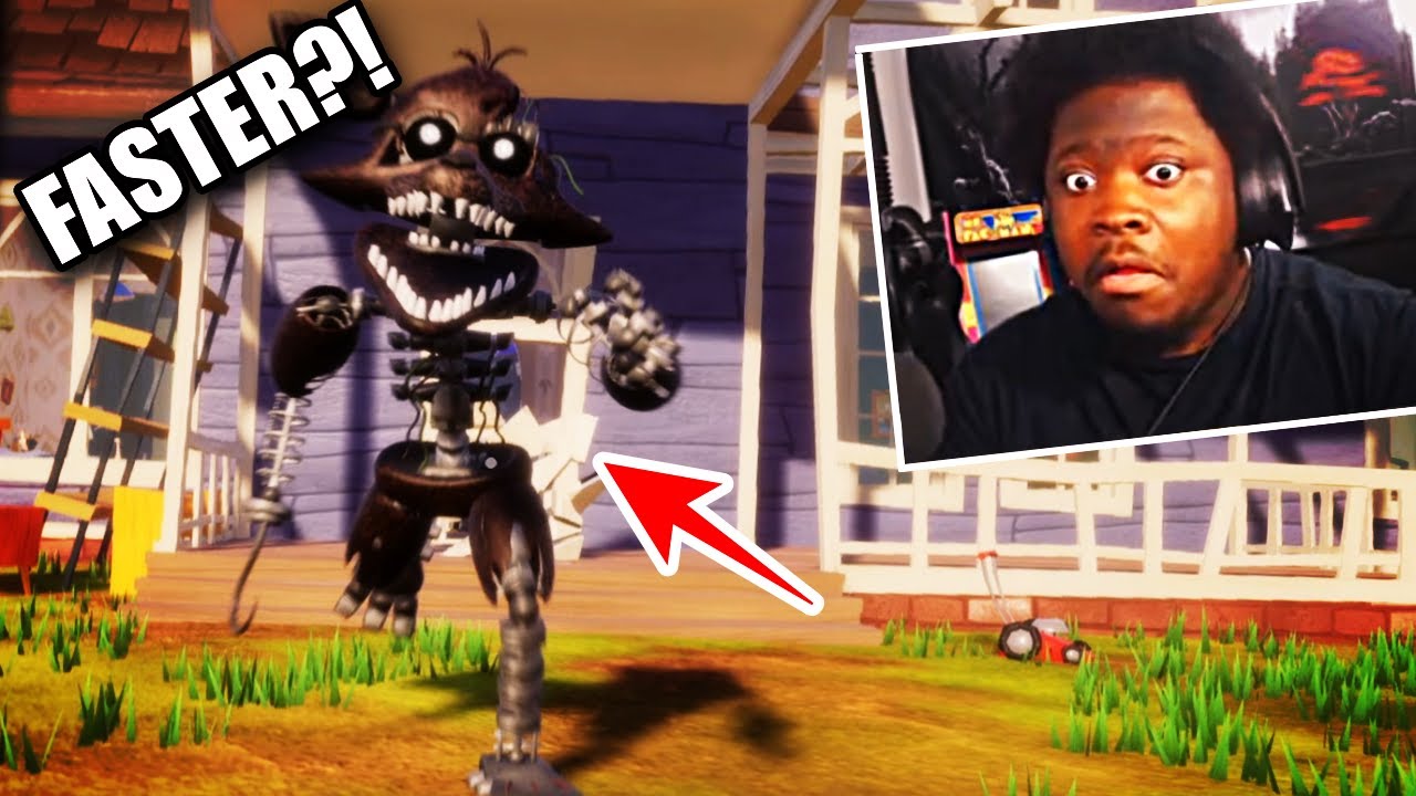 IM BEATING THIS GAME! Hello Neighbor Ignited Foxy & Fredbear Mods ...
