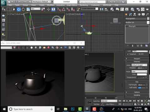 VRAY PLANE LIGHT PART -1 - YouTube