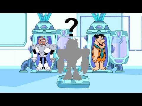 Teen titans Go! Transform Flintstones-Bowser12345 - YouTube