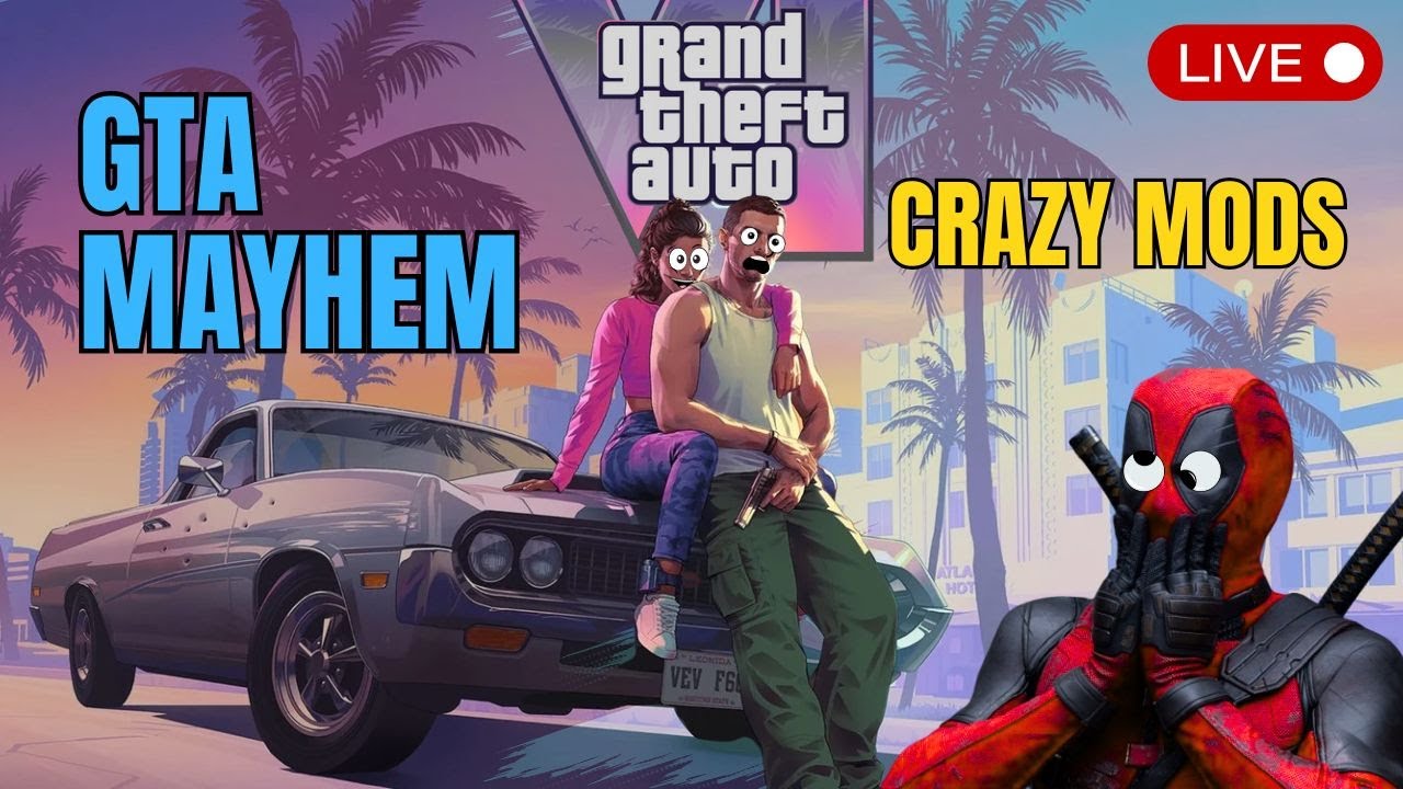 GTA CRAZY MODS | Live - YouTube