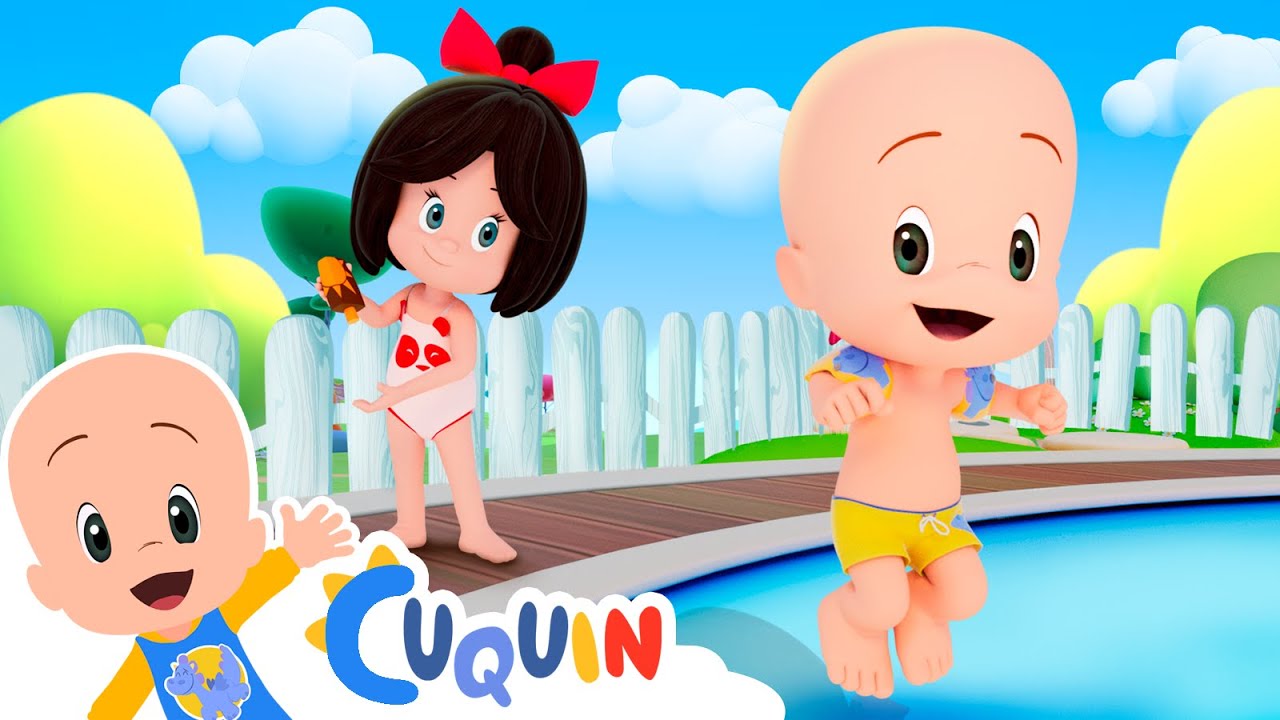 Swimming Pool Safety Song | Cleo and Cuquin Nursery Rhymes for Kids ...