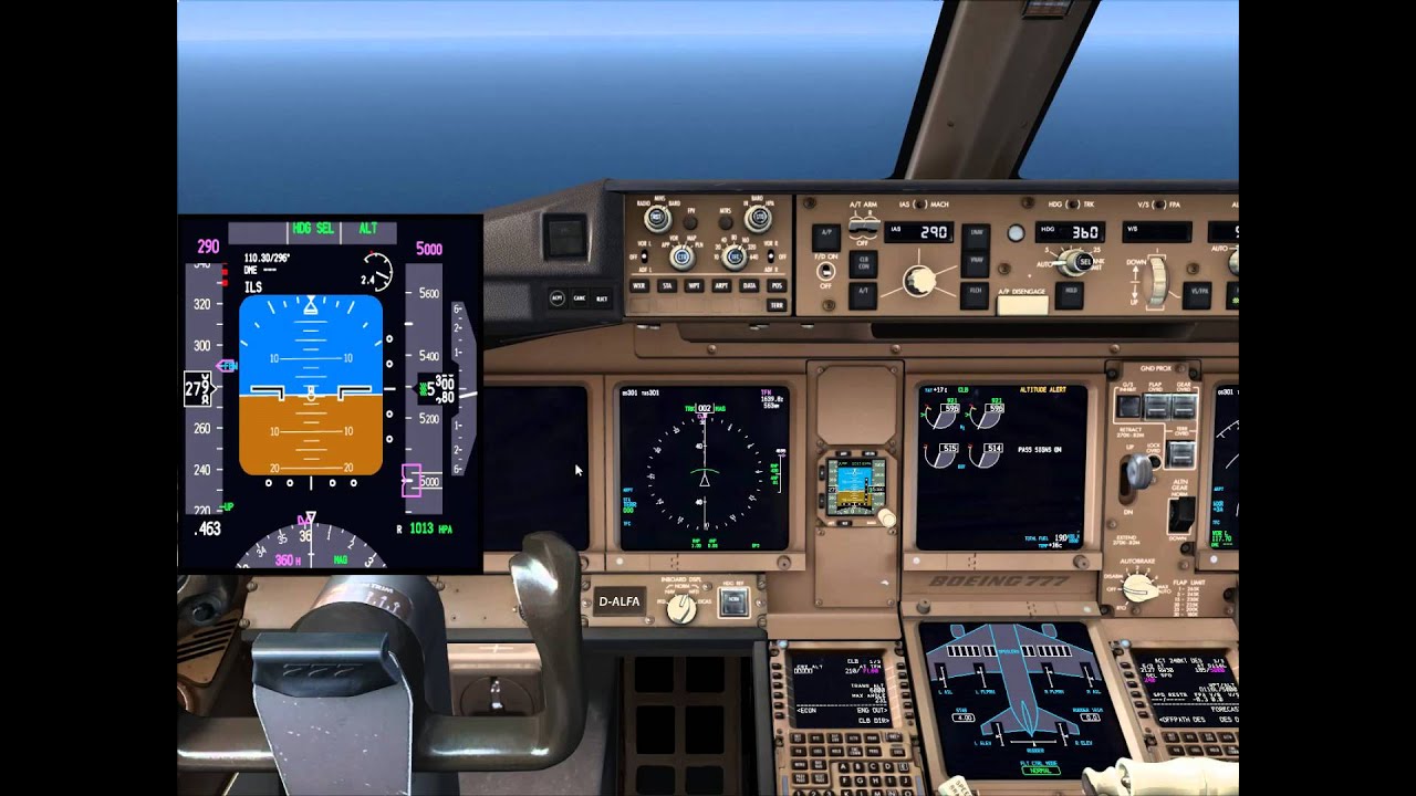 The Phugoid Mode on the Boeing 777 - YouTube