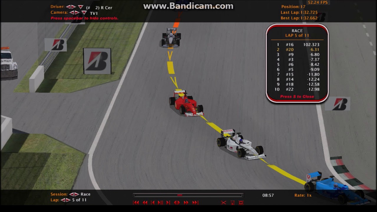 2001 Agip F1 Series (Round 14: United States Grand Prix) - YouTube