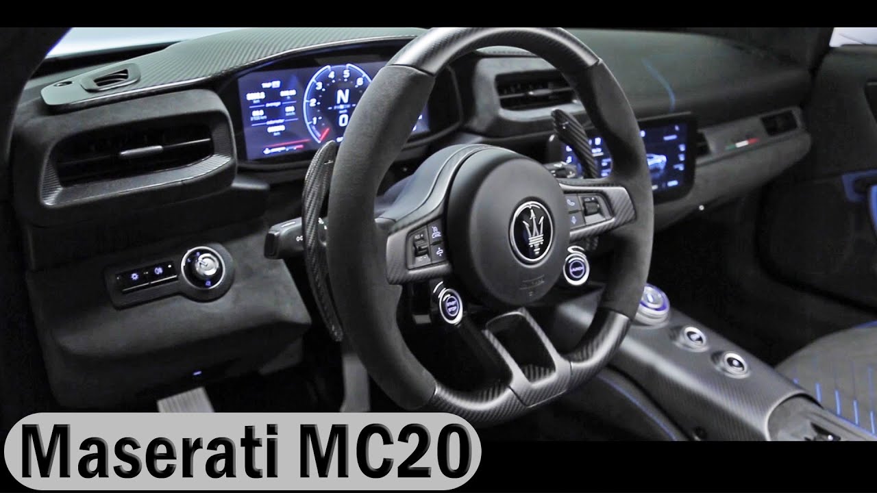 Maserati MC20 Interior & Exterior - YouTube