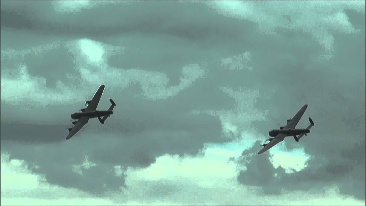 Avro Vulcan Bomber & Double Avro Lancaster Bombers - Marham Families ...