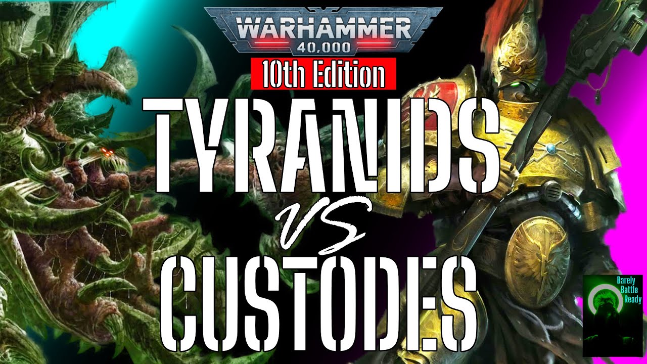 Tyranids vs Custodes! Warhammer 40K Battle Report! 2000 points - 10th ...