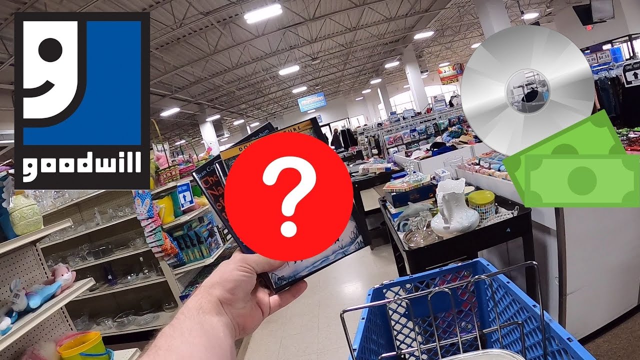 Crazy Goodwill Thrift Store DVD Find - YouTube