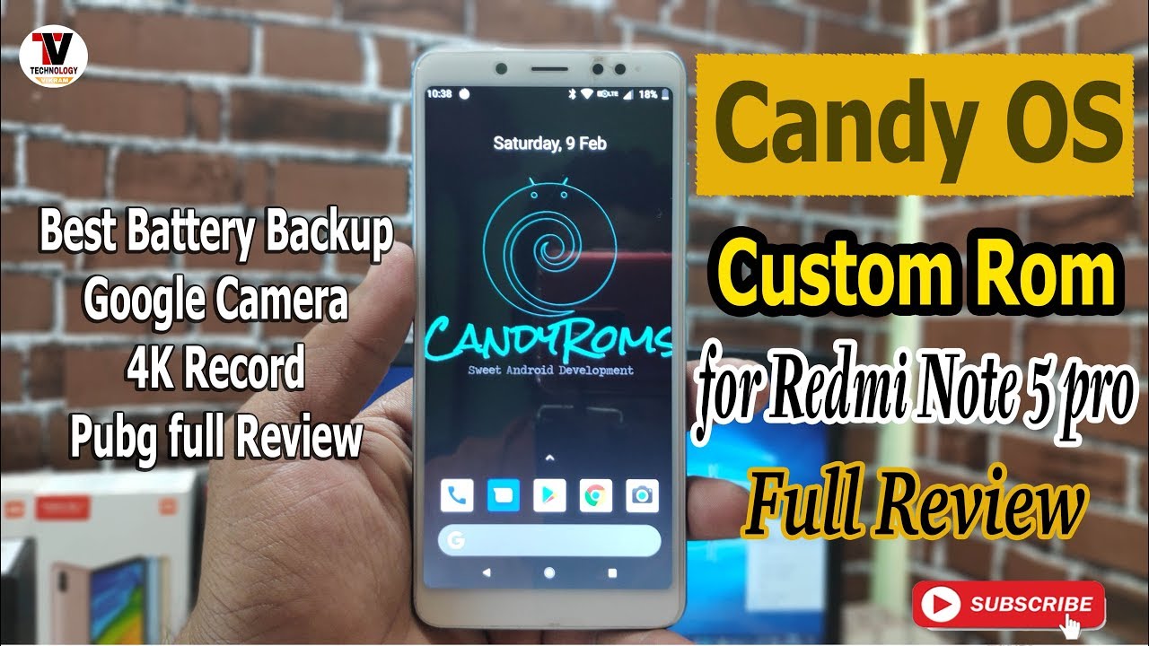 Candy OS Android 8.1 Custom Rom on Redmi Note 5 Pro with MI and Google ...