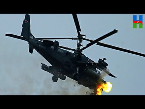 AZƏRBAYCAN ORDUSU RUS VERTOLYOTUNU NAXÇIVAN SƏRHƏDİNDƏ VURUB.