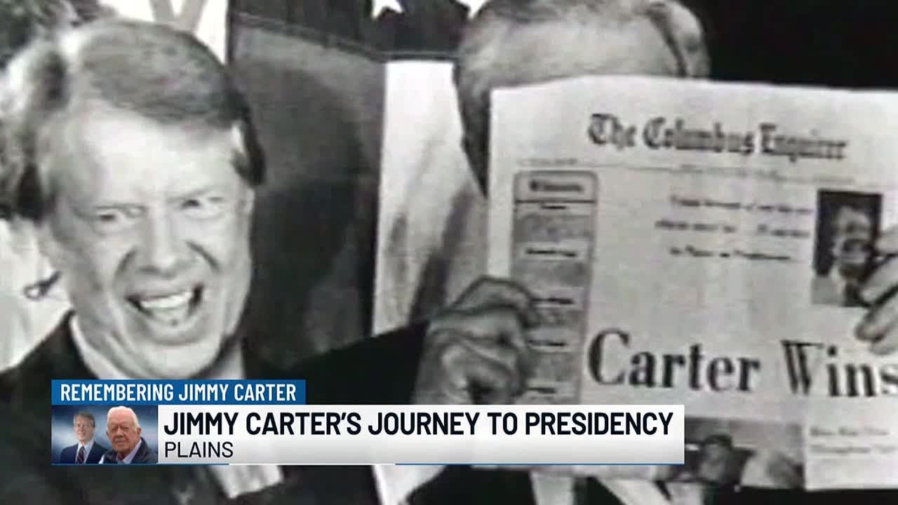 Jimmy Carter's journey from Sumter Co. peanut farmer to U.S. president ...