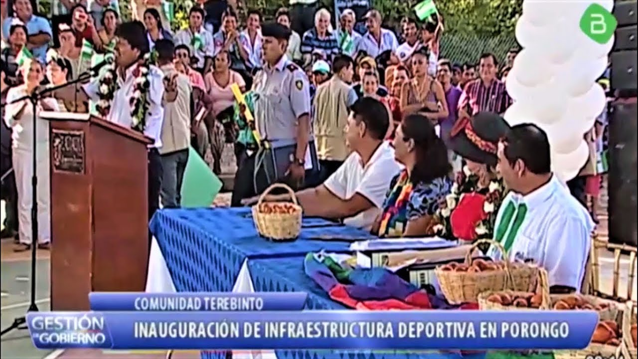 Inauguración De Infraestructura Deportiva En Pongo Evo En Santa Cruz ...