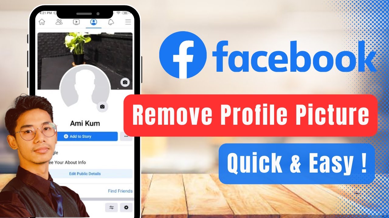 How to Remove Your Profile Picture on Facebook ! - YouTube