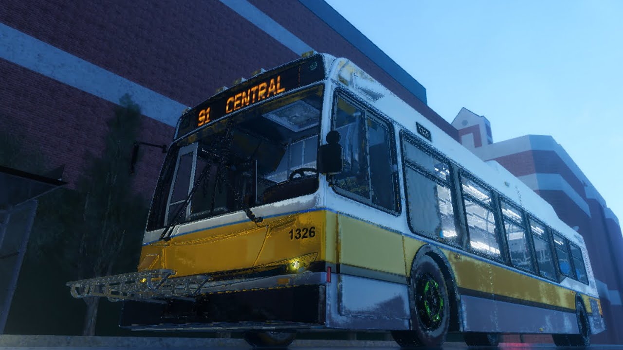 MBTA ROBLOX | DE40LFR | 91 Central - YouTube