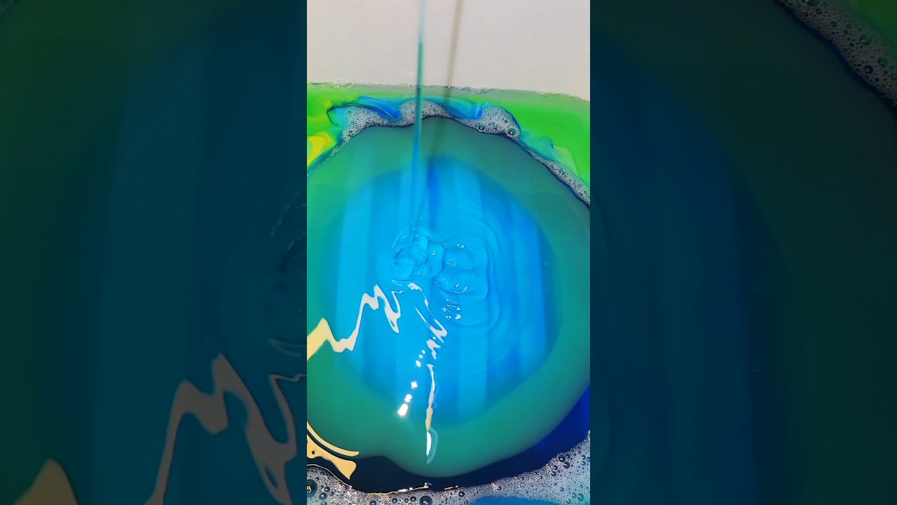 This smelled so good and became fluffy! Can't wait to use it in the wash!💚🩵💙 - YouTube