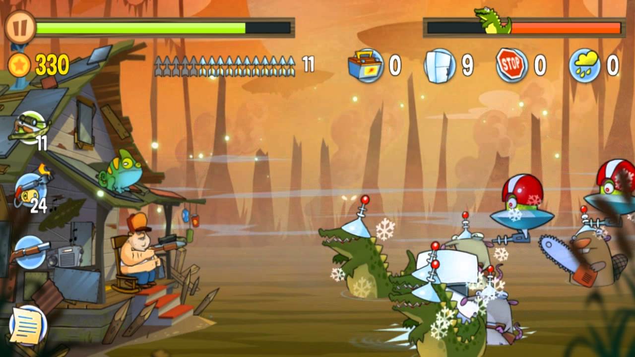 Swamp Attack Gameplay Walkthrough - Level 4-2 for Android/IOS - YouTube