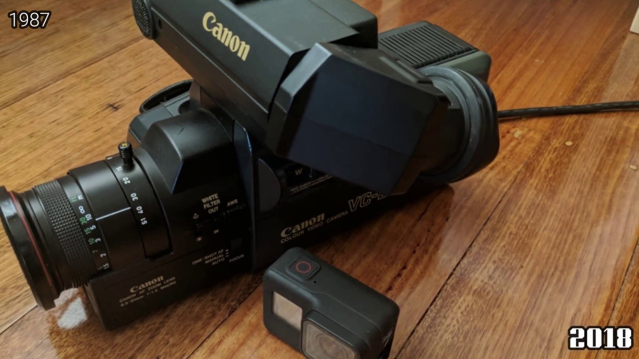 Canon VC 200 Vintage Video Camera - YouTube