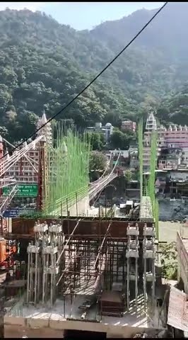 Bajrang Setu near laxman jhula in rishikesh - YouTube
