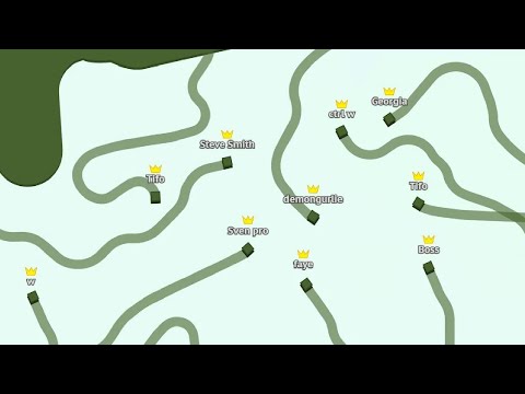 Paper.io 2 Teams Map Control: 100.00% Epic