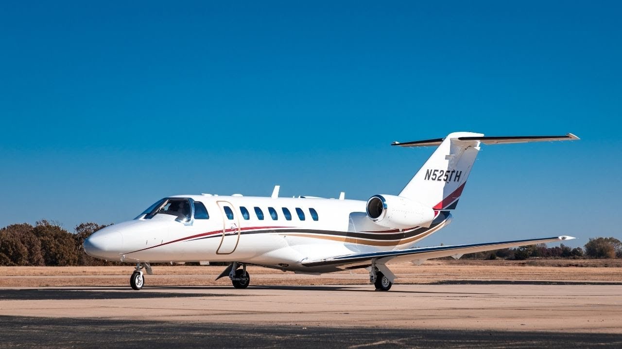 Cessna Citation CJ3 Virtual Tour - YouTube