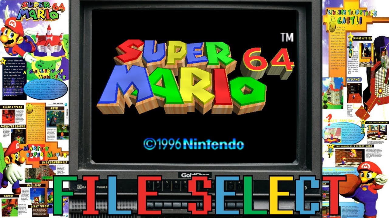 Super Mario 64 (Music) - File Select - YouTube