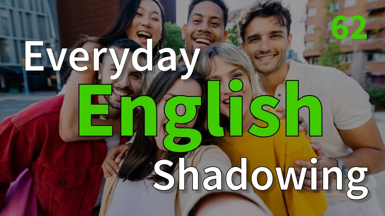 English Listening & Speaking Practice in 1 hour | Shadowing Practice ...