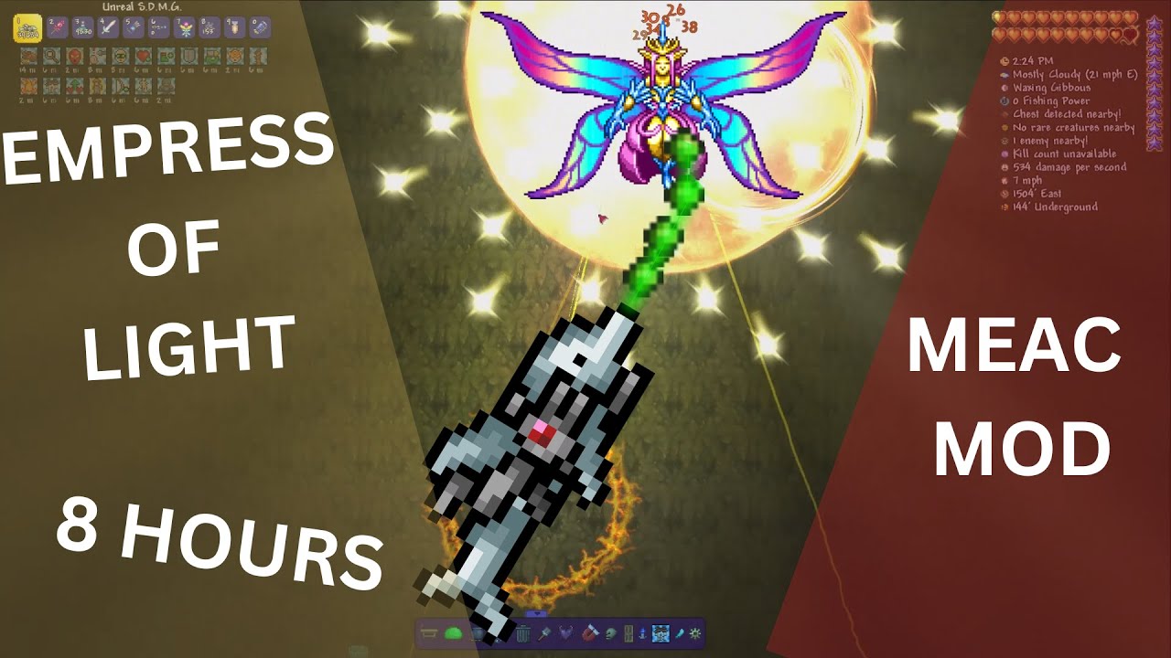 Empress of Light MEAC mod - Battle - YouTube