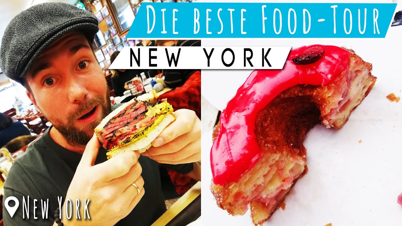 New York Top 10 Food Tipps 🍩 Das beste Essen in New York 🍕 - YouTube