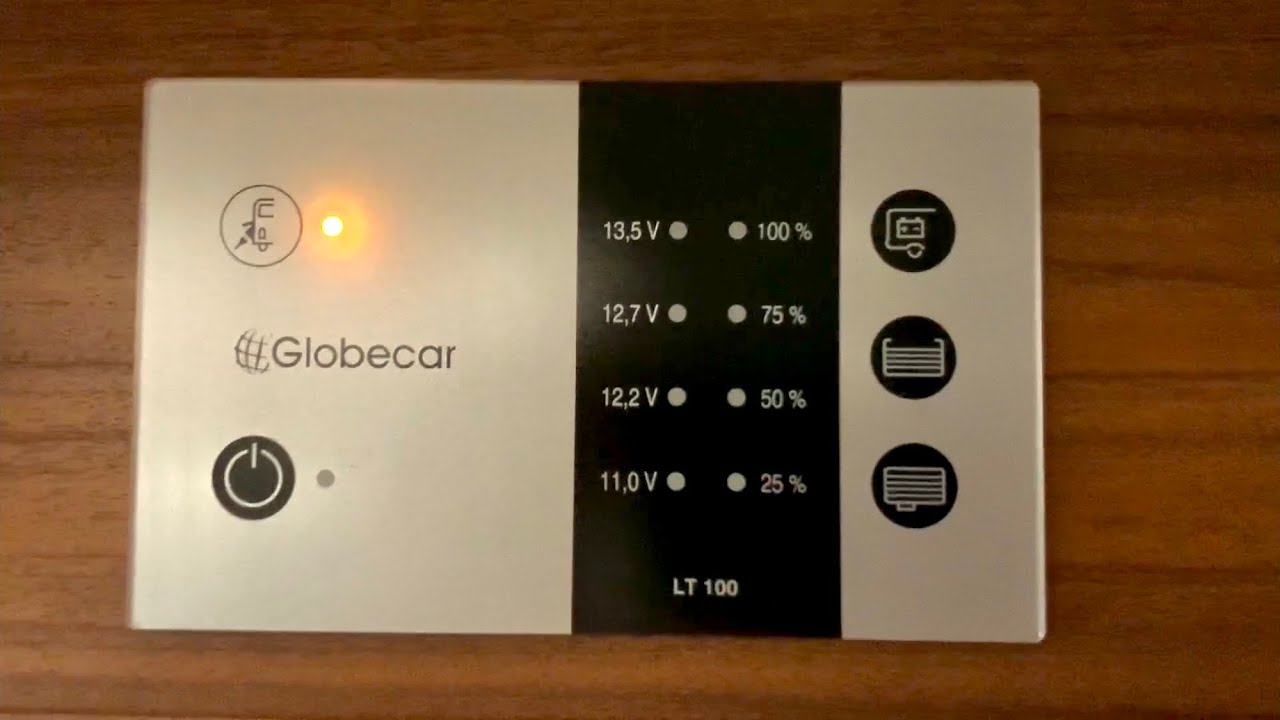 How to use the Schaudt LT100 Control Panel - YouTube