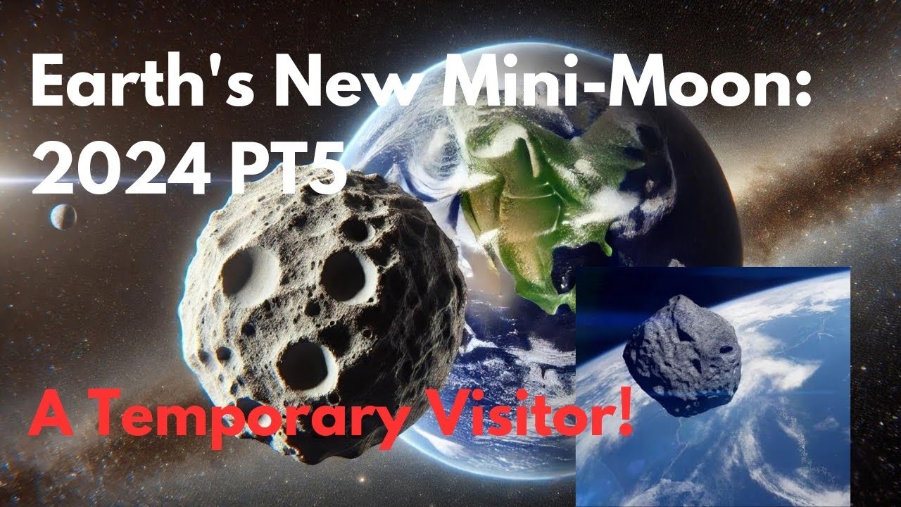 Earth's New Mini-Moon: 2024 PT5 - A Temporary Visitor! #shortsfeed # ...