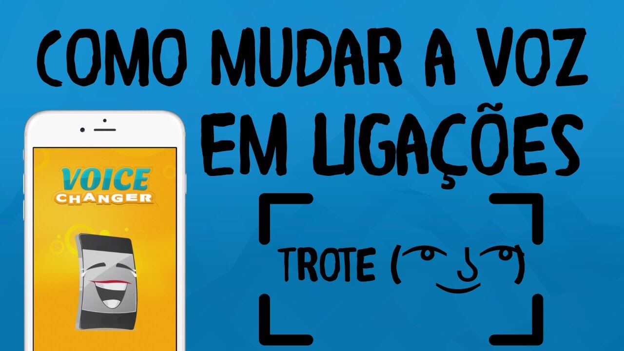 Aplicativo que muda sua voz em ligações !!! iPhone e Android - YouTube