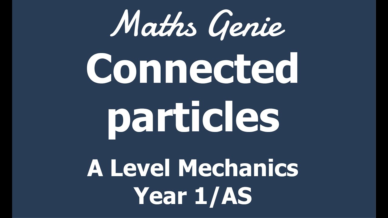 Connected particles - YouTube