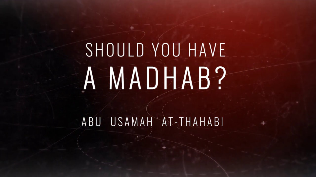 Should you follow a madhab? || Learn Islam Online - YouTube