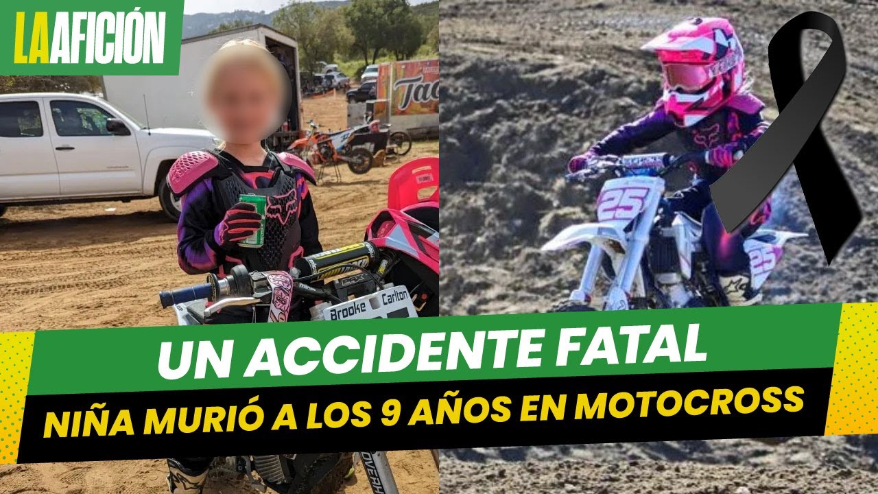Brooke Carlton, joven promesa del motocross muere tras sufrir un ...