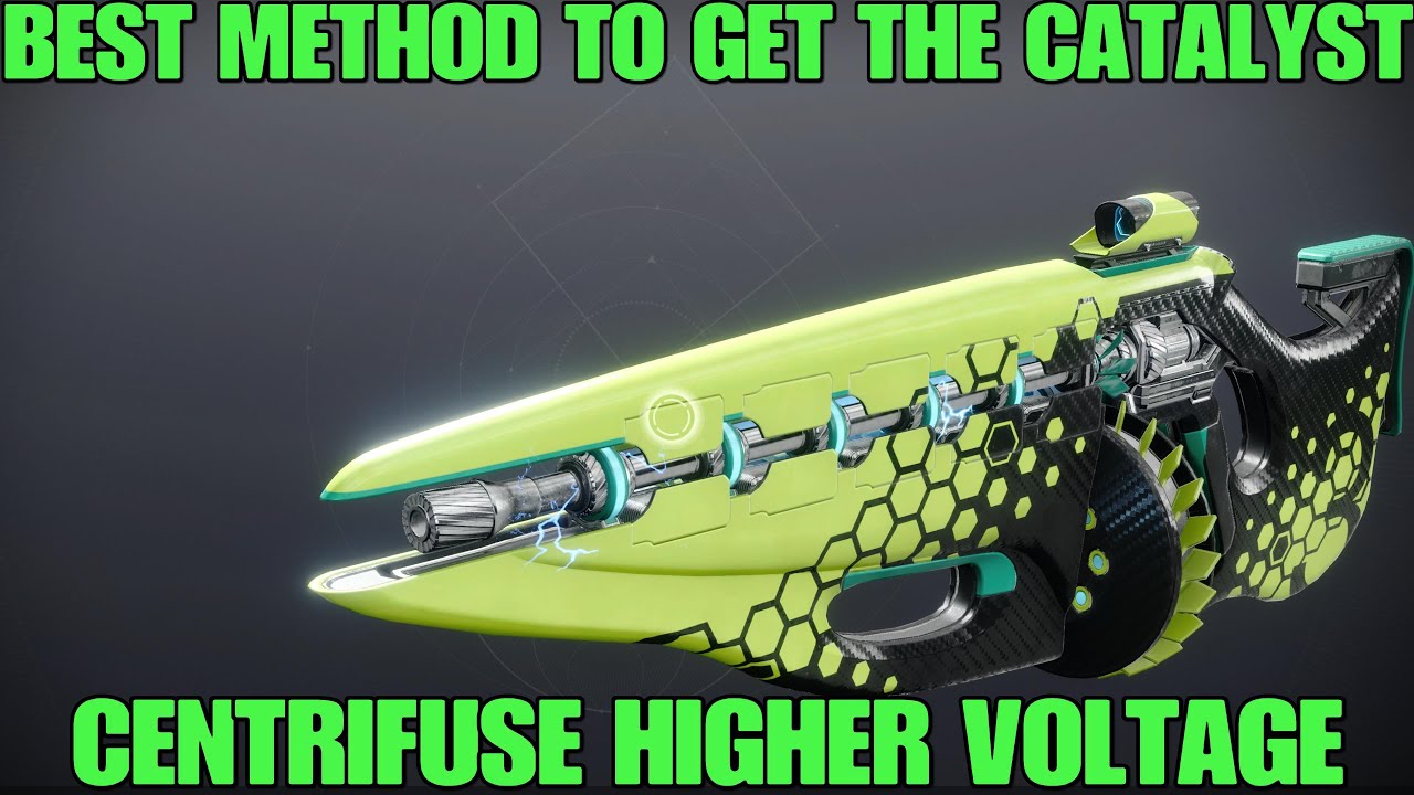How To Get The Centrifuse Catalyst Fast In Destiny 2 - Try This Method ...