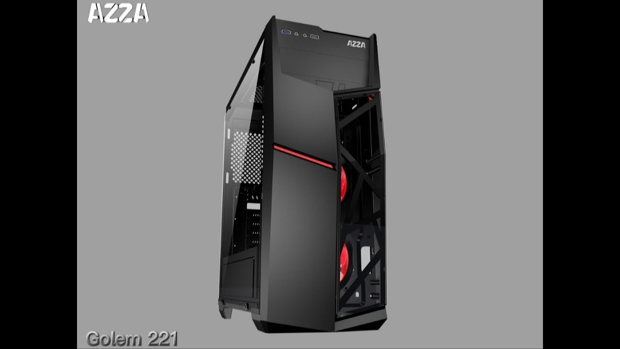 Case Azza Golem 221 - YouTube