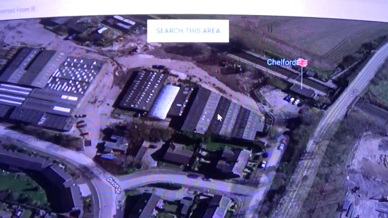 Chelford Market has gone - YouTube