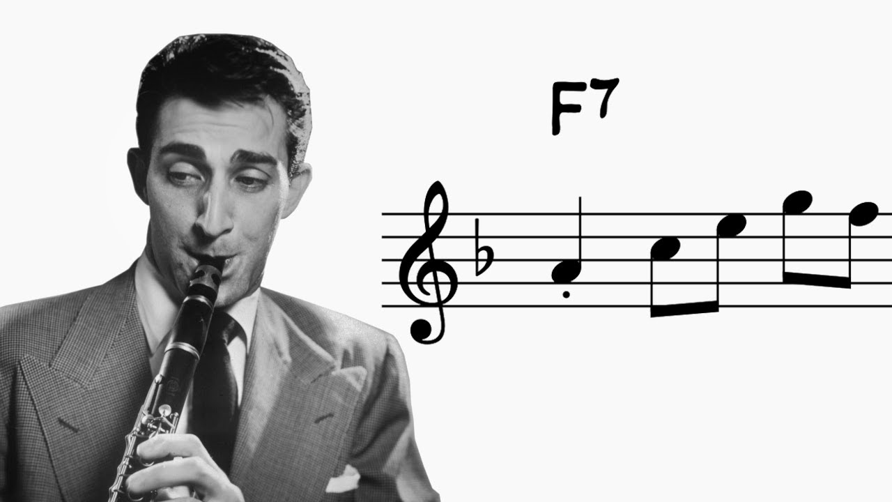 Blues in F - Buddy DeFranco Clarinet Solo Transcription in C - YouTube