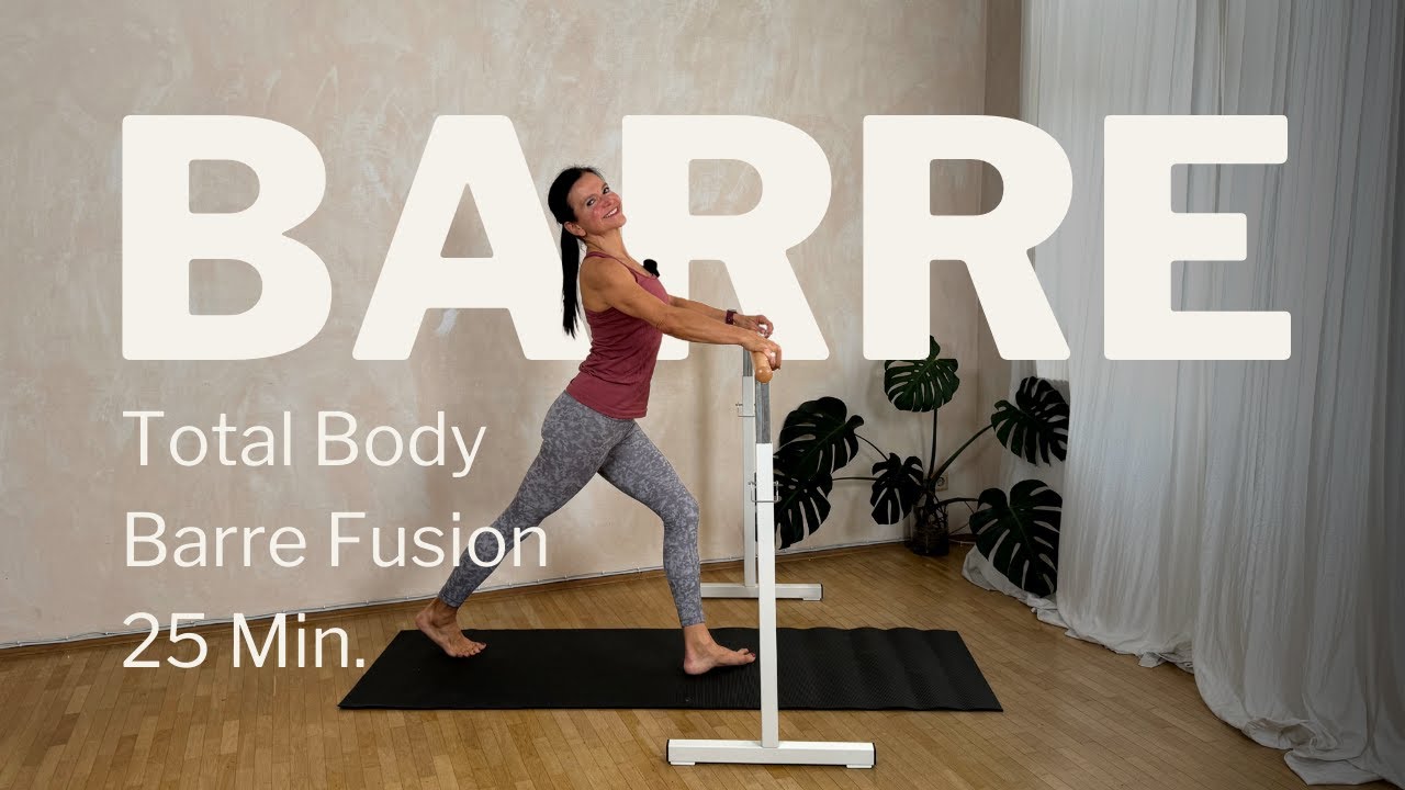Total Body Barre Fusion – 25 Min. No Equipment Workout mit Tanja | Home ...