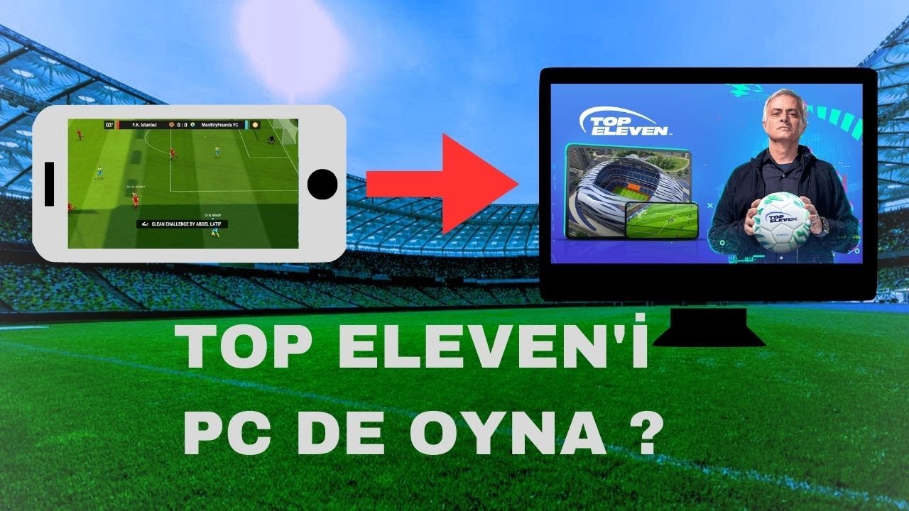 Top eleven PC de Nasıl Oynanır ( Google play games ) - YouTube
